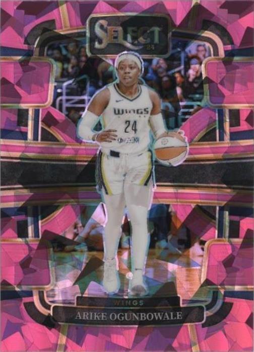 2024 Panini Select WNBA - Concourse Arike Ogunbowale #45 Pink Ice Prizm ...