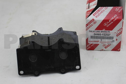 04465YZZQ7 Genuine Toyota PAD KIT DISC BRAKE F 04465-YZZQ7 | eBay
