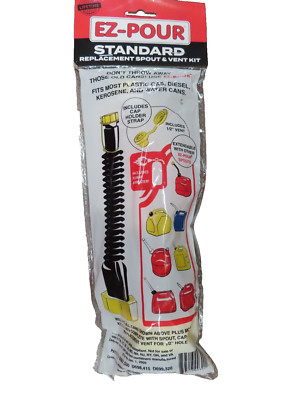 The Original EZ-POUR® Gas Can Spout Flexible Universal Replacement Kit ...
