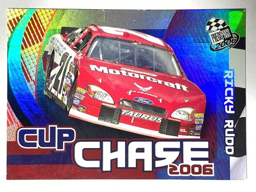 HOF'er RICKY RUDD 2006 Press Pass CUP CHASE REDEMPTION INSERT Racing ...