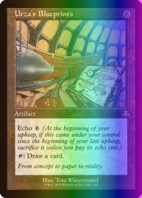 MTG Magic the Gathering Urza's Blueprints (391/481) Dominaria ...
