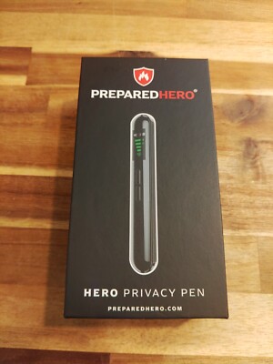 Prepared Hero Privacy Pen Hidden Camera Detector Anti Spy GPS Tracker ...