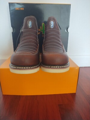 Cactus work boots for men 6062M Brown | eBay