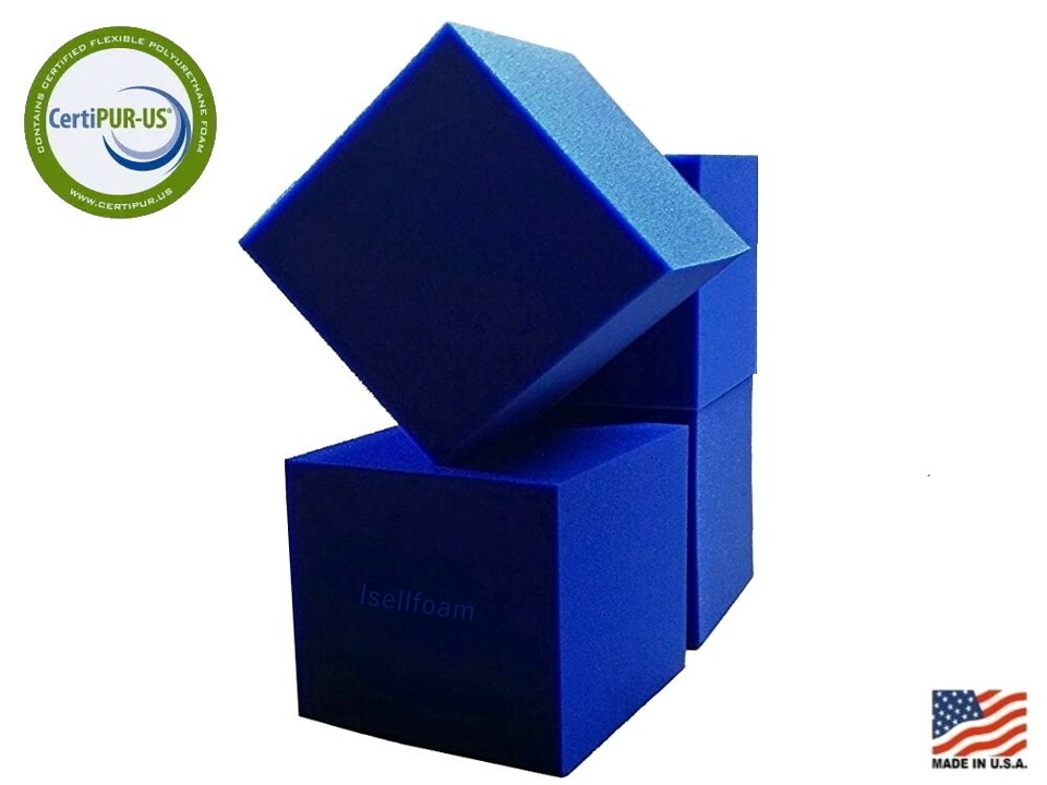 Isellfoam Gymnastics Foam Pit Cubes/Blocks 960 Piece (Blue) 6" inch | eBay