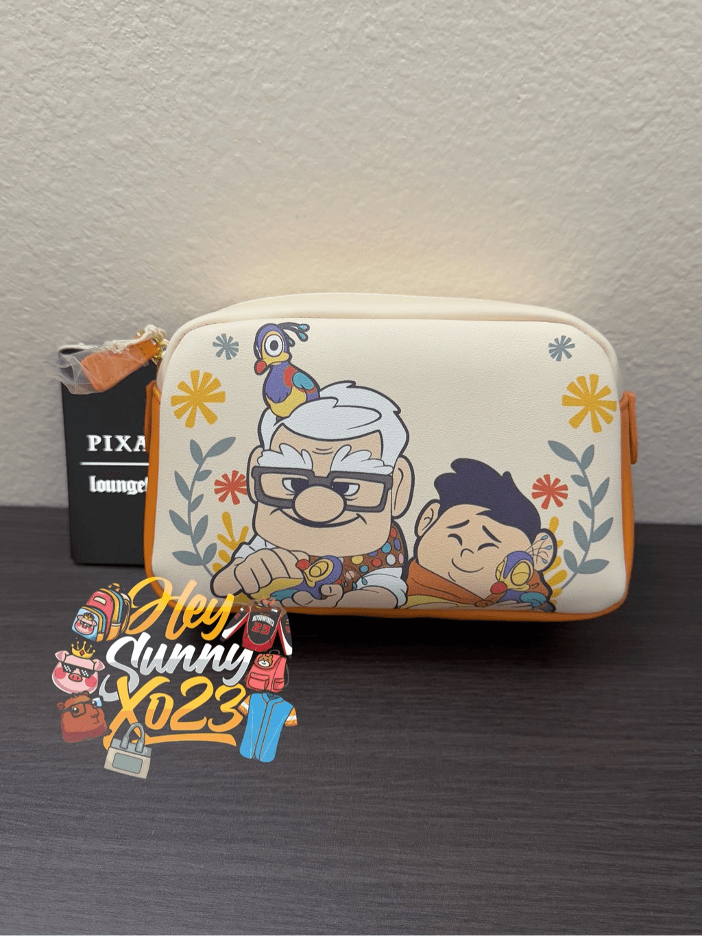 Loungefly Disney Pixar Up Carl & Russell Cosmetic Bag