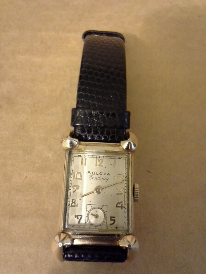 Vintage.Bulova Excellency 10k Gold Filled 21 Jewels Men’s Watch ...