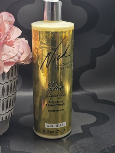 Nick Chavez Diva Liquid Gold Mega Body Conditioner 16 oz New Sealed | eBay