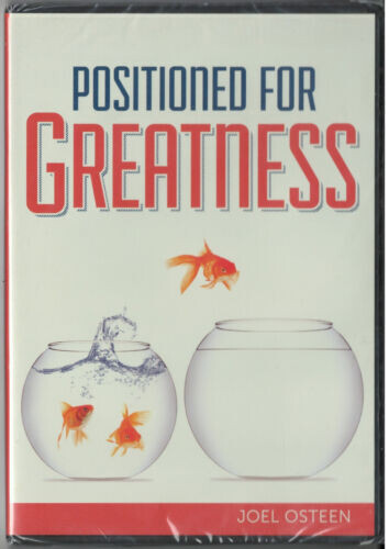 Joel Osteen - Positioned for Greatness - 2 CD's / 1 DVD Set -Brand New ...