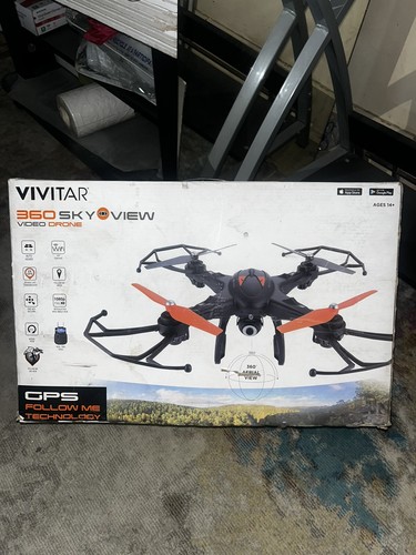 Vivitar VTI 360 skyview Wi-Fi HD Drone with gps & 16 mega pixel camera ...