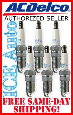 Set of 6 GENUINE AC Delco 41-993 Iridium Spark Plugs 19256067 ACDELCO ...