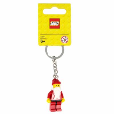 LEGO SANTA MINIFIGURE KEYCHAIN CHRISTMAS 850150 KEYRING KEY RING RARE ...