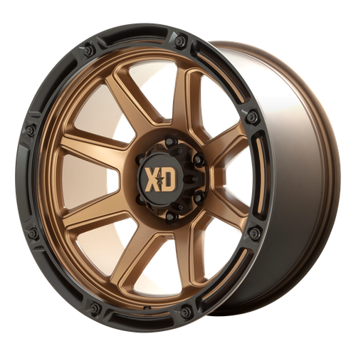 20x9 XD XD863 Matte Bronze With Black Lip Wheel 8x170 (0mm ...