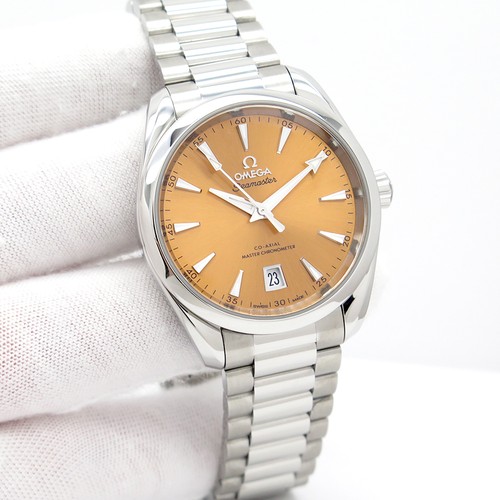 Omega Seamaster Aqua Terra Shades 38mm with Saffron Dial | eBay