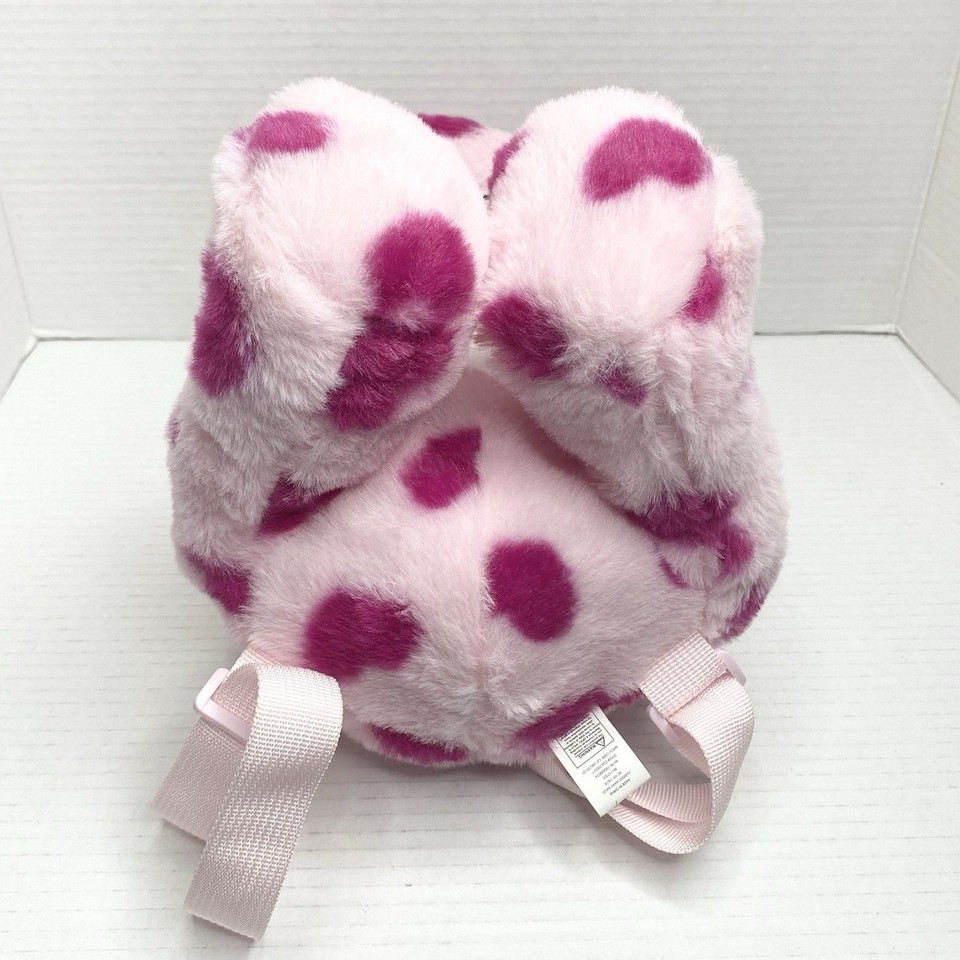 Carried Away by Stepping Stone Pink Hippo Plush Backpack Adjustable ...