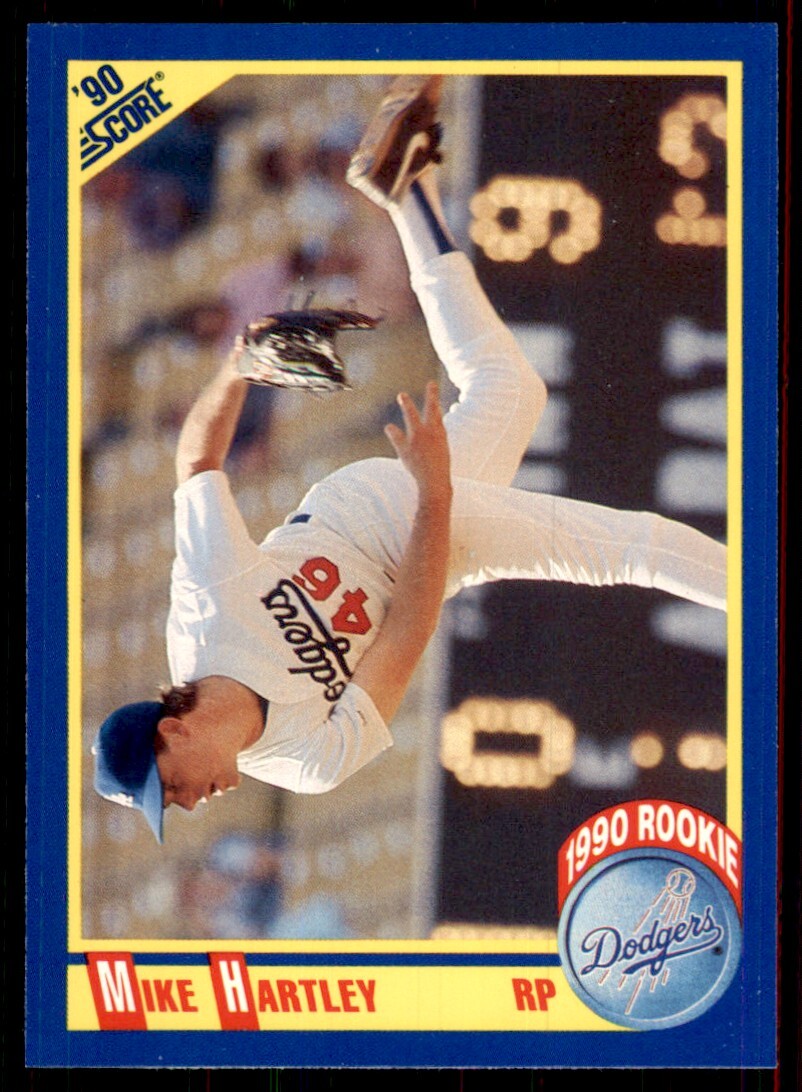 1990 Score Mike Hartley Rookie Baseball Cards #641 | eBay