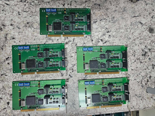 5x PCL-745 REV.B1 Communication Card 2Port RS-422/485 ISA Serial Card ...