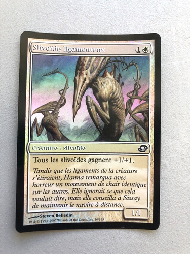 Mtg Carte Magic Planar Chaos Sinew Sliver French FOIL NM/LP | eBay