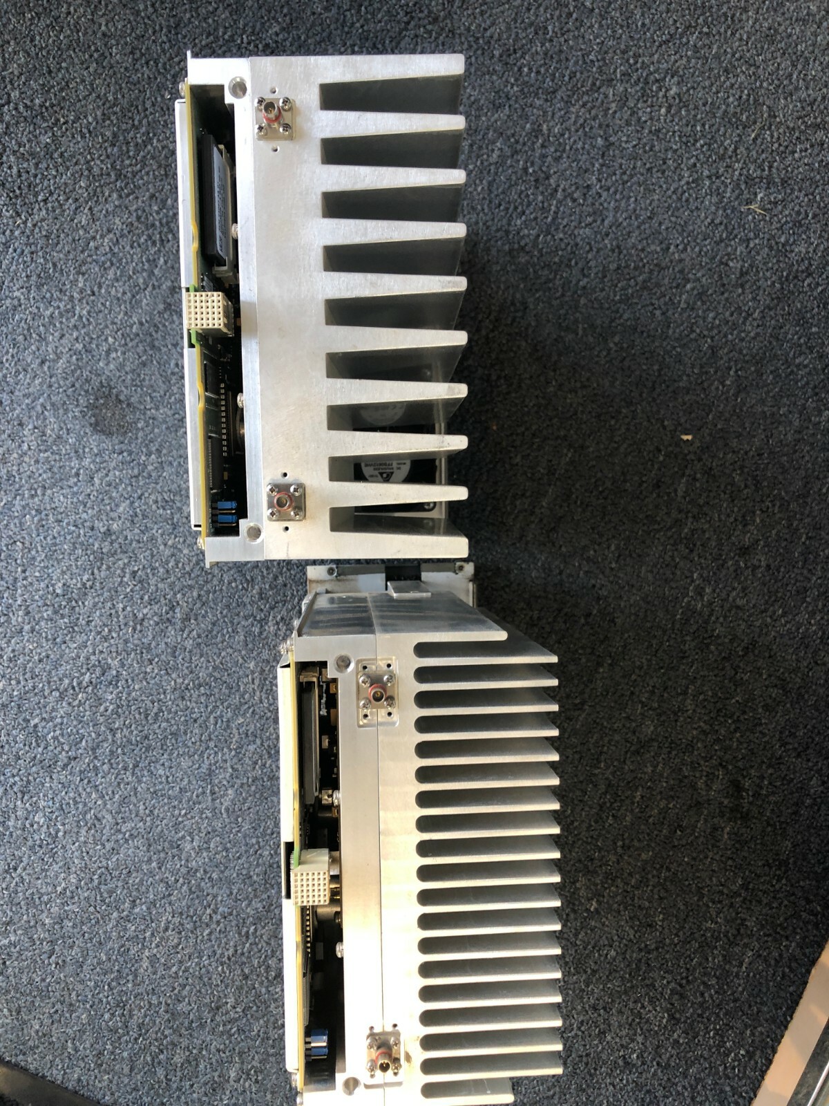 Lot of 2 ALCATEL LUCENT 9500 MPT-HL MICROWAVE RADIO TRANSCEIVER please ...