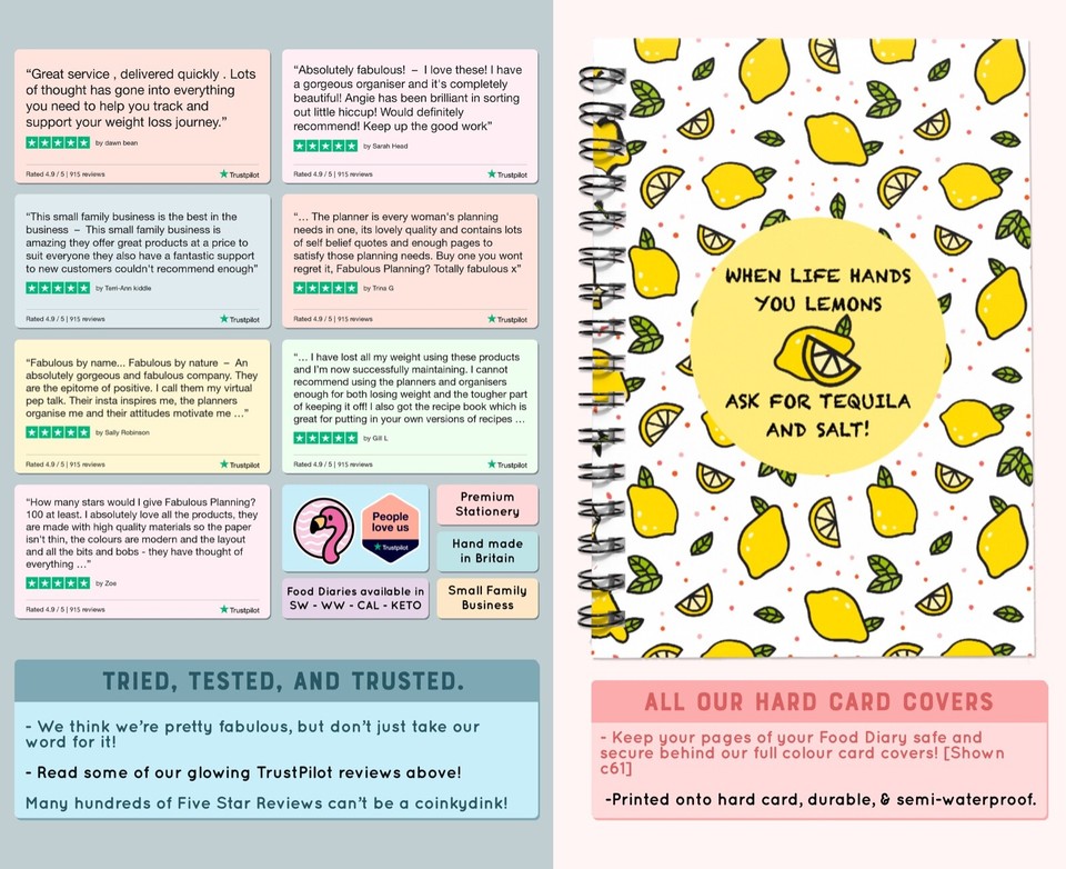 Diet Food Diary WEIGHT WATCHERS Planner Tracker Log Book Journal WW ...
