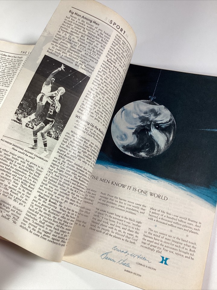 Time Magazine 1969 Rare Ads Religion Christmas Gaddafi Kareem Wilt IBM ...