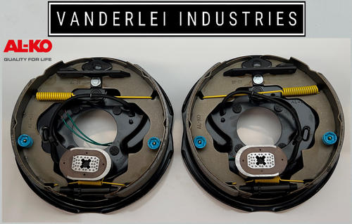 Genuine AL-KO 10" Electric Brake Assemblies ~ Left & Right Hand ~ alko ...