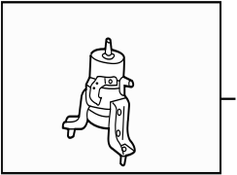 12360-31020 Toyota Insulator assy, engine mounting, front 1236031020 ...