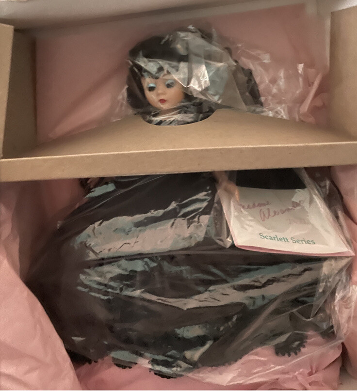Madame Alexander 10" Scarlett O’Hara In Black Mourning Doll Vintage | eBay