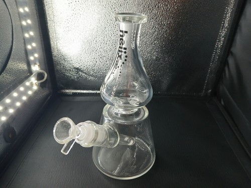 Helix Classic Flare Base Glass Bong – Vortex Action 8" | eBay