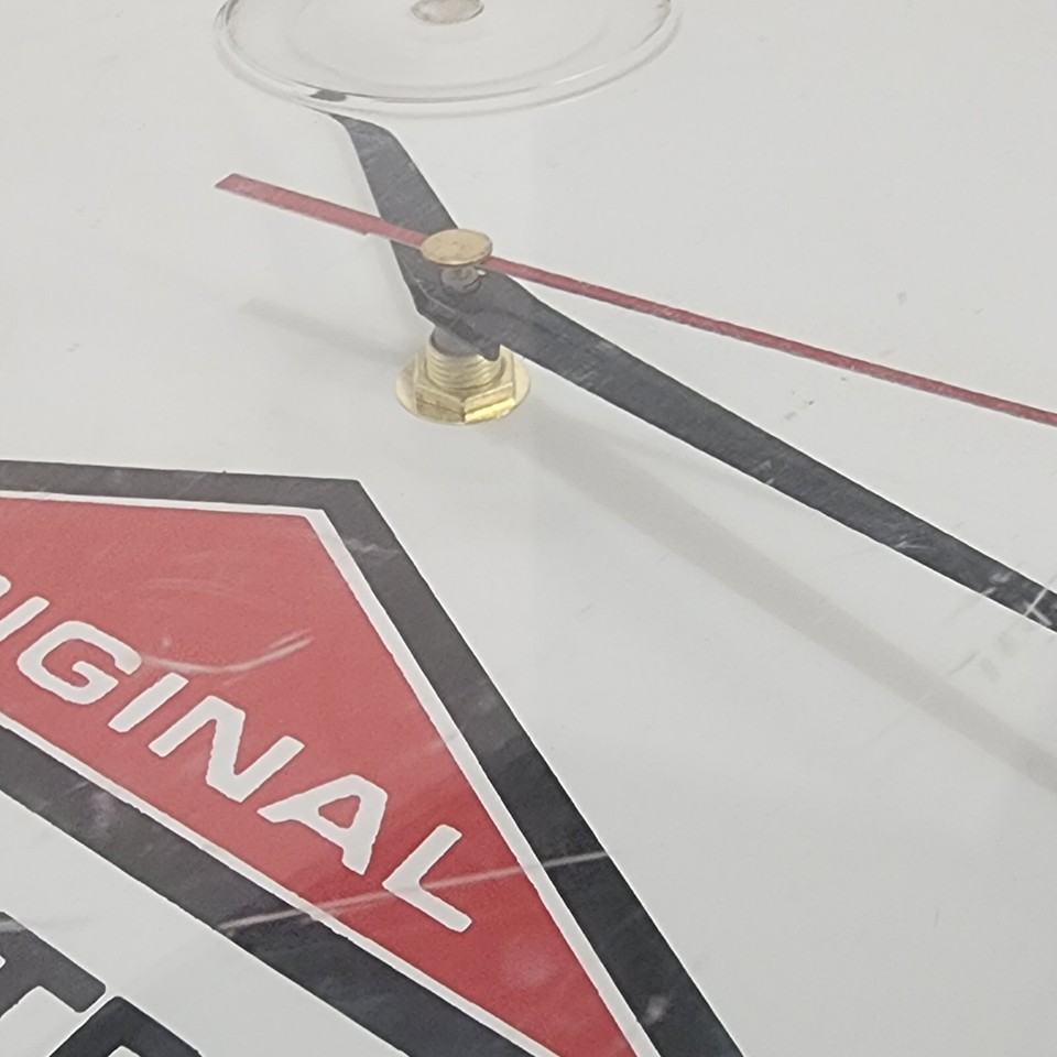 18" Vntg Original Briggs and Stratton Service Parts Wall Clock Working ...