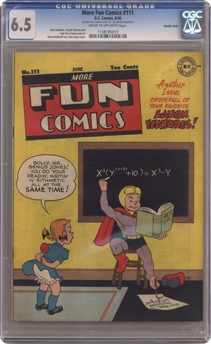 More Fun Comics #111 CGC 6.5 1946 1158195010 | eBay Australia