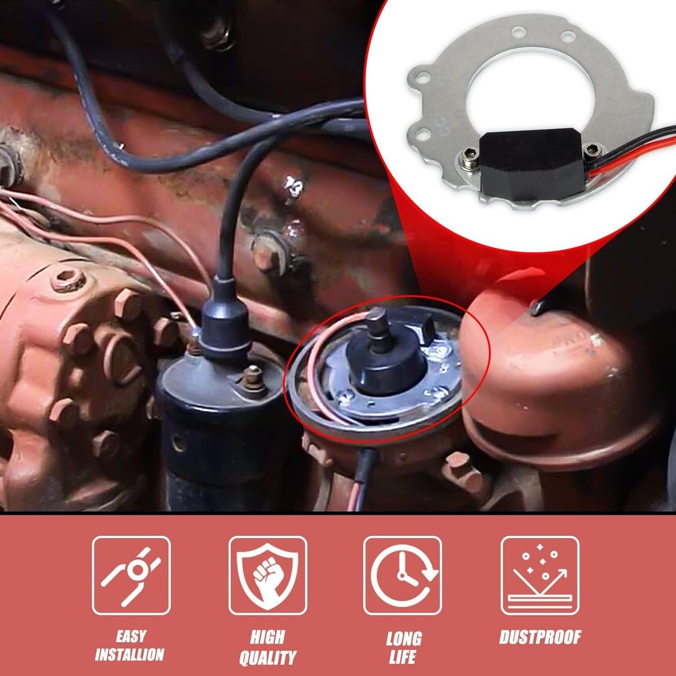 Electronic Ignition Conversion Kit For Tractors 8N 4 Cylinder Series ...