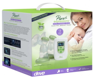 Pure Expressions Deluxe Electric Breast Pump (RTLBP2200) - Brand New ...