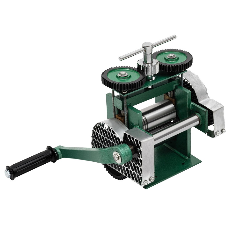 85mm Manual Jewelry Press Rolling Mill Machine Wire Flat Metal Sheet ...