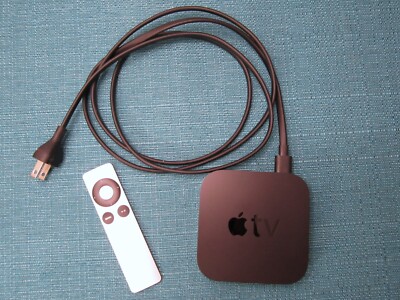 3rd Generation Apple TV 8GB HD Media Box Model A1427 with Remote and ...