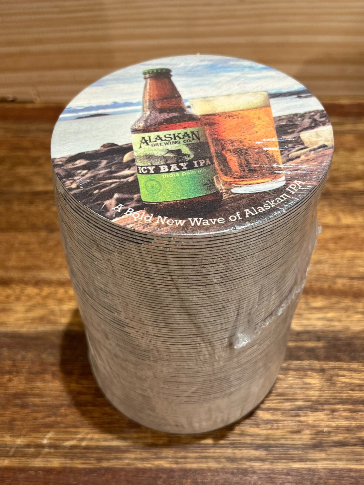 Beer Coaster Pack - Alaskan Brewing Company Icy Bay IPA - Pack of 100 ...
