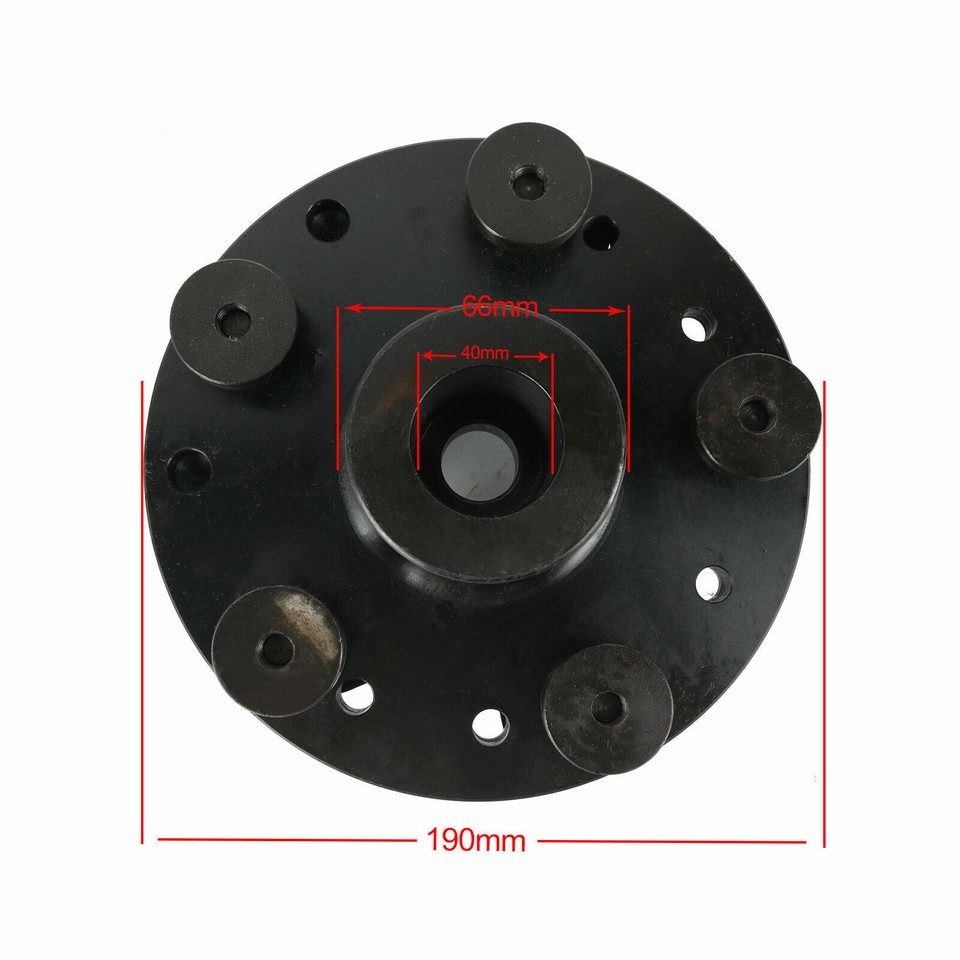 Universal Wheel Balancer Adaptor Plate Fit 40mm Shaft Diameter Tire ...