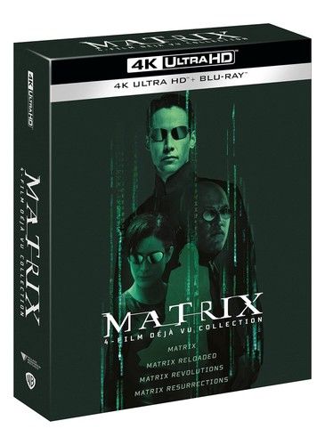 Matrix 4 Film Collection (4K Ultra-HD + Blu-Ray) (4K UHD Blu-ray ...