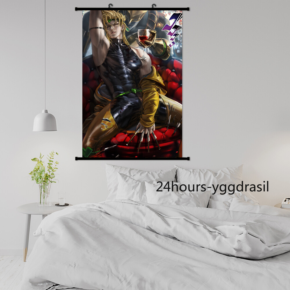Anime Poster JOJO Dio Painting HD Wall Scroll Poster 60x90cm | eBay ...