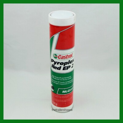 Castrol Pyroplex Red Ep2 High Temp Trailer Bearing Grease 14 oz Tube | eBay