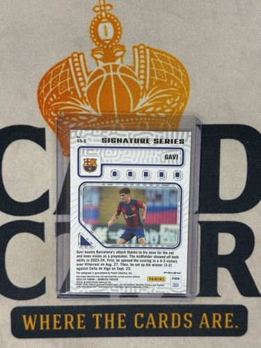 2023-24 Donruss Soccer GAVI Signature Series Green Prizm Auto /10 SS | eBay