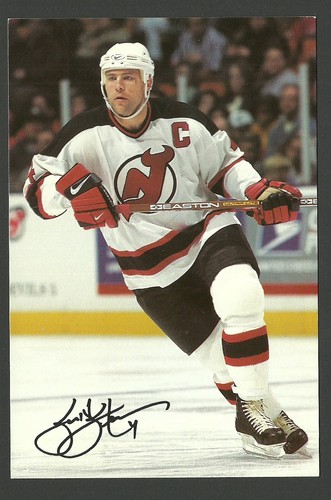 Scott Stevens New Jersey Devils NHL Hockey Postcard | eBay