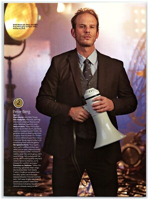 Peter Berg Director Very Bad Things BOSS Suit Hancock magazine CLIPPING ...