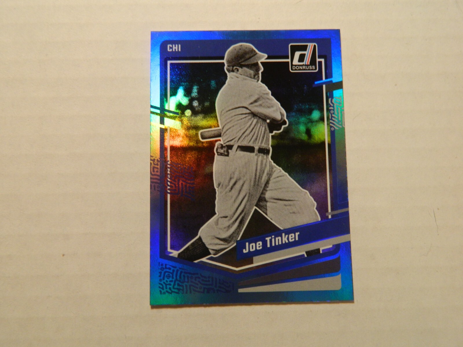 2023 Donruss Carolina Blue Parallel Card of Joe Tinker - Chicago | eBay