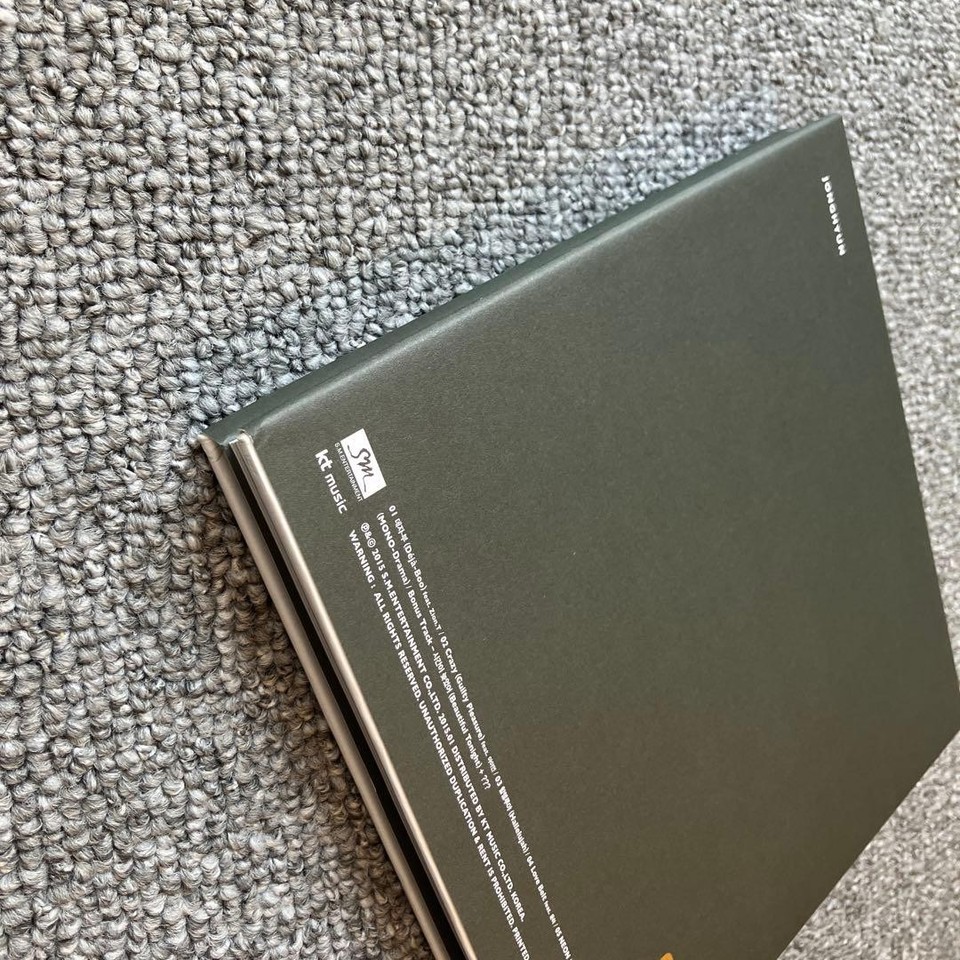 SHINee Jonghyun BASE Album Korean Edition Rare CD | eBay