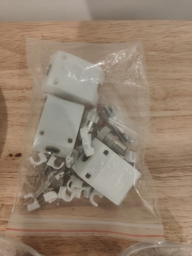 tv aerial extension kit, including fly leads, cable, sockets and clips ...