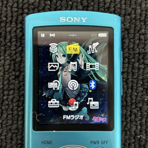 Rare- Hatsune Miku Sony Digital Music Player NW-S784 Walkman Walk Man ...