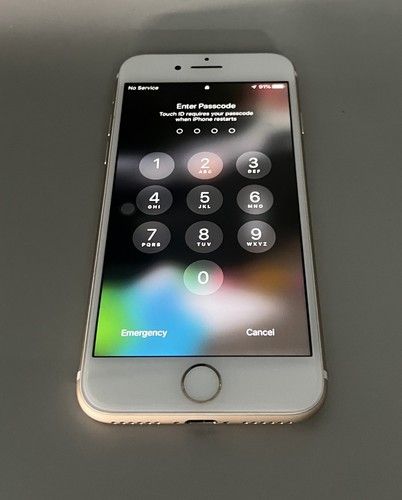 Apple iPhone 7 Smartphone 32GB Gold Touch ID Model A1778 iOS Mobile | eBay