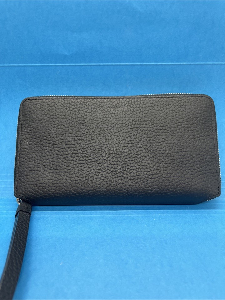 Allsaints Fetch Phone Wristlet In Storm Gray Color | eBay