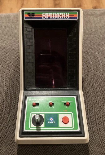 Entex Spiders Vintage Electronic Tabletop Arcade Video Game Tested ...