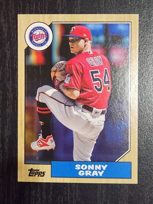 2022 Topps Archives Baseball 1987 Topps Design #289 Sonny Gray | eBay